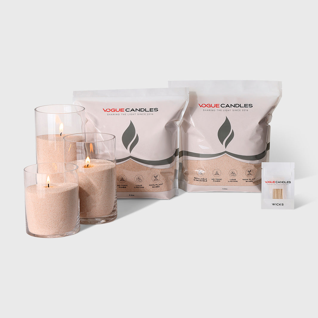 Long Lasting, Non-Toxic Candles Made of Granules | Vogue Candles